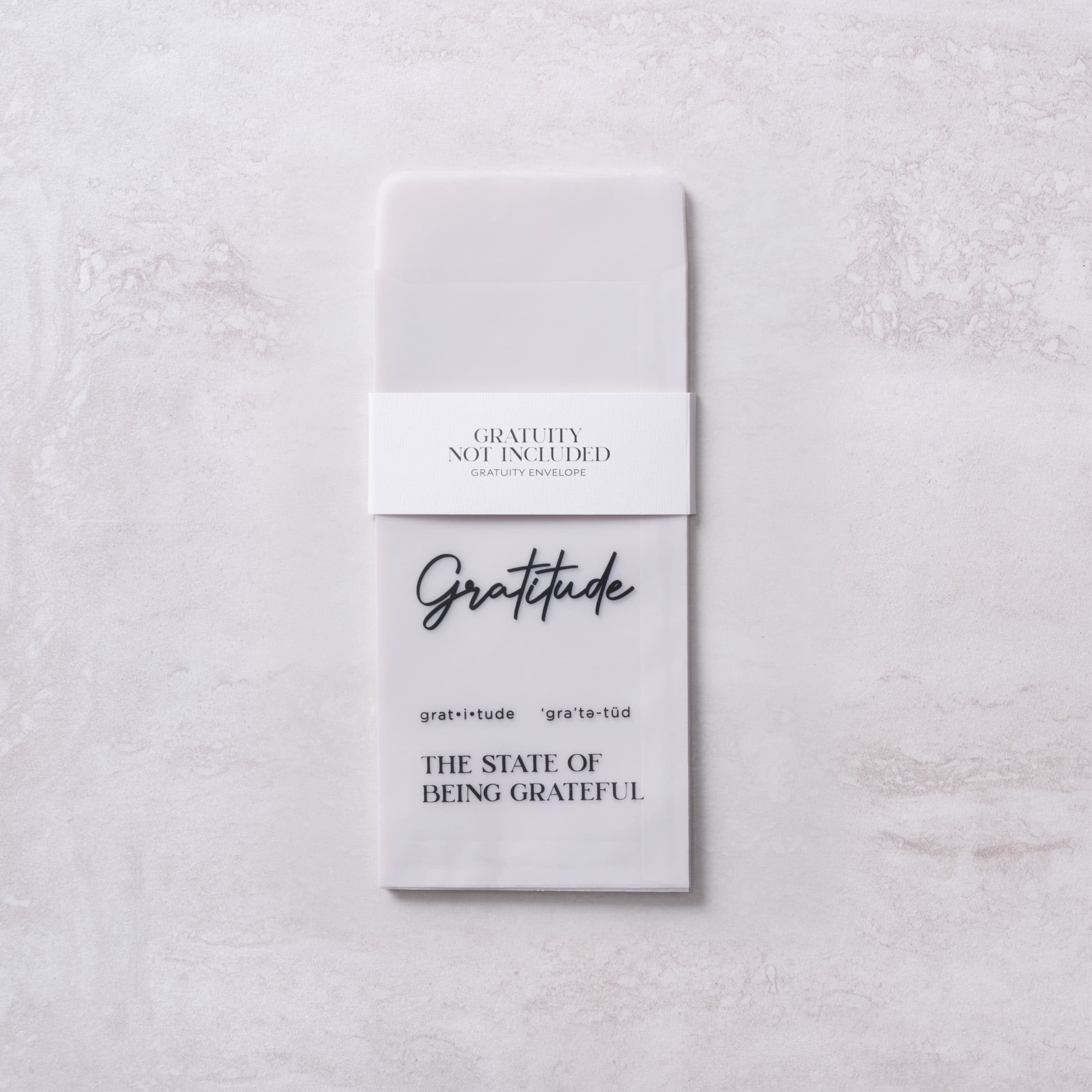 Gratuity Not Included - Gratuity Envelopes – curatedbyalexisp