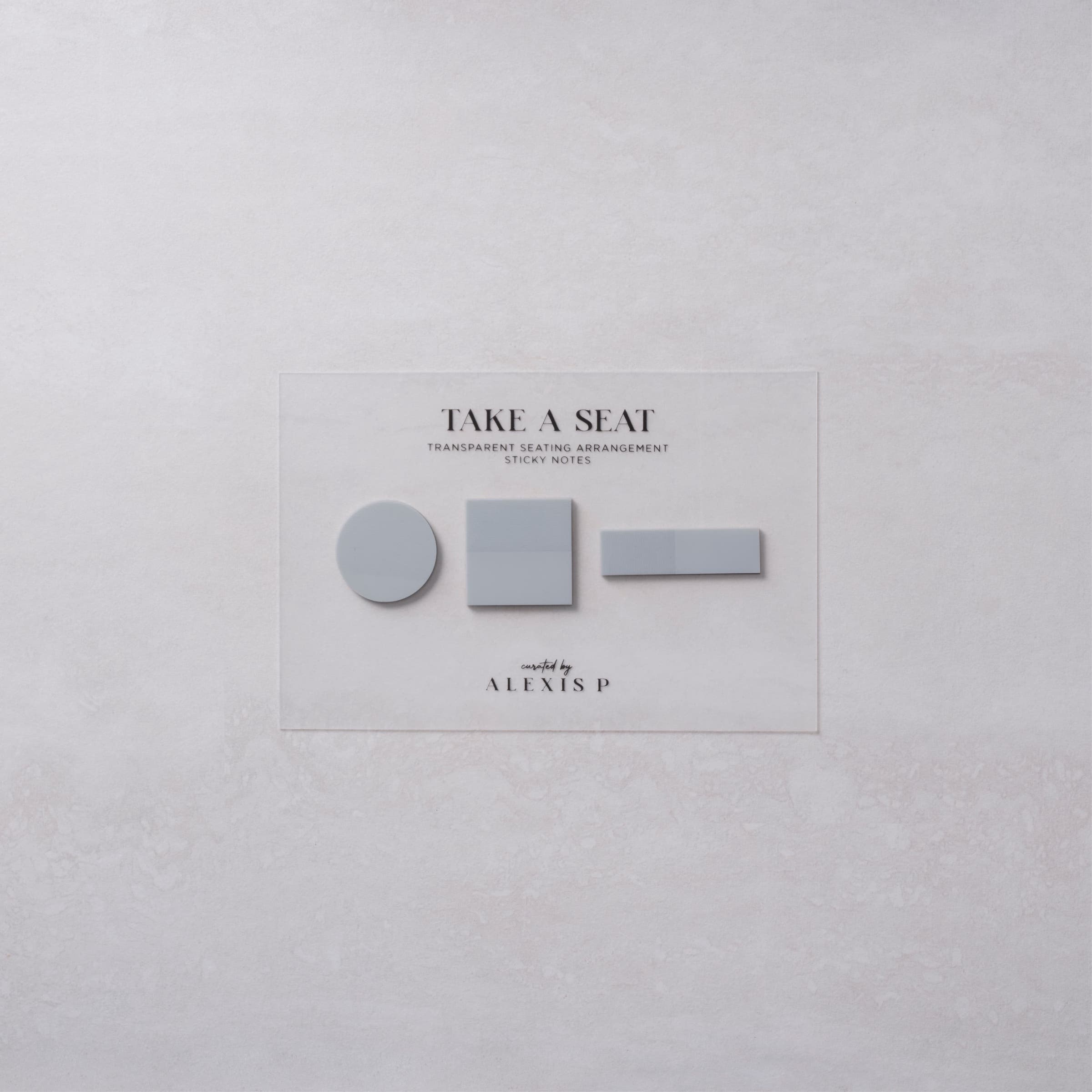 Take A Seat - Seating Arrangement Sticky Notes – curatedbyalexisp